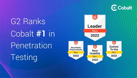 G2 Ranks Cobalt 1 In Penetration Testing