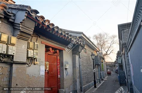 北京胡同 都市风光 建筑摄影 摄影素材 汇图网www huitu