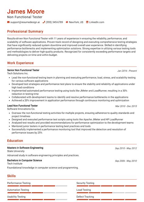 24 Software Tester Resume Examples And Templates For 2025 Resumedesignai