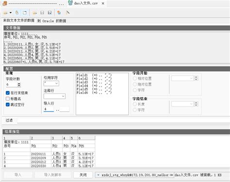 ORACLE 文本导入器 CSV文件导入 瘦瘦的猴子 博客园