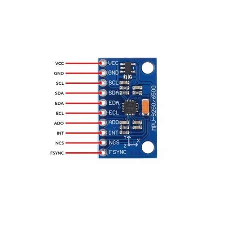 Mpu 9250 9 Axis Attitude Gyro Accelero And Magnetometer Sensor Module At ₹ 210piece