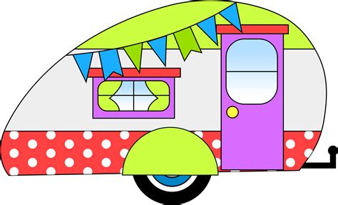 Retro Camper Cliparts Free Download On Clipartmag