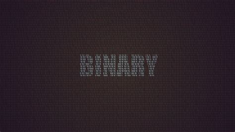 Minimalism Digital Art Binary Numbers Text Simple Background Hd Wallpaper Rare Gallery