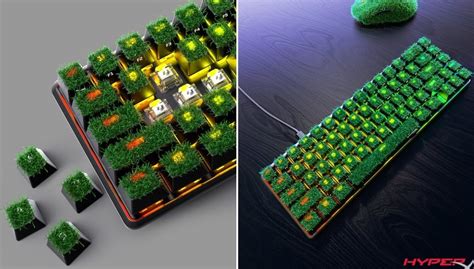 Hyperx Alloy推出「機械式生草鍵盤」grass軸，每分每秒接觸大自然 4gamers