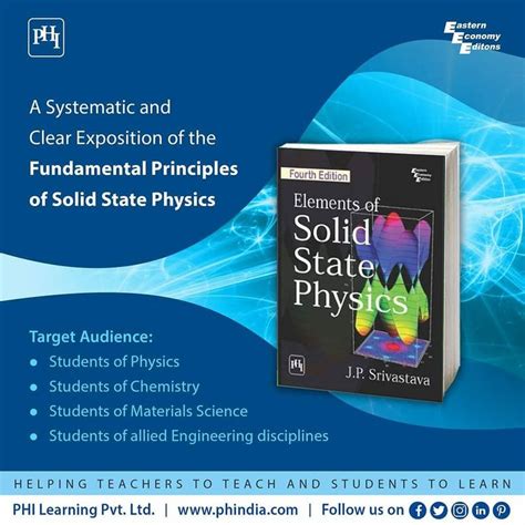elements of solid state physics physics books physics teacher help