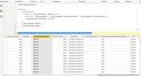 Relationship Error Microsoft Fabric Community
