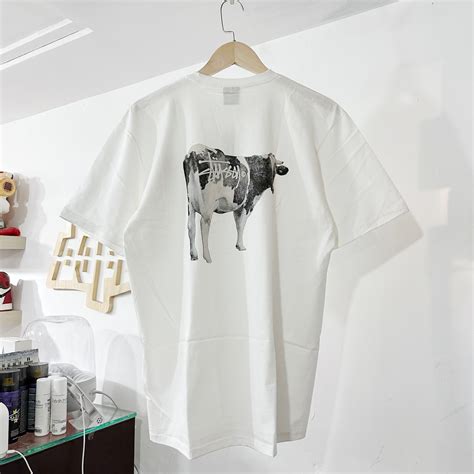 Stussy Ss24 Grassfed Tee White