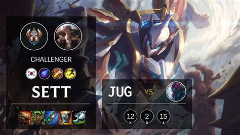Sett Jungle Vs Trundle Kr Challenger Patch 1014 Youtube