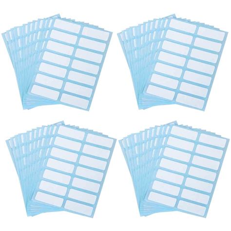 Buy 672 Pcs Small Sticky Labels Easy Peel File Folder Labels Self