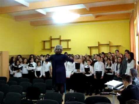 Corul De Ziua Liceului Mov Mpg Youtube