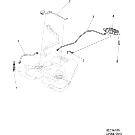 Hose Asm Fuel Feed Ve Fuel Pump To Fuel Filter No 1 In Image