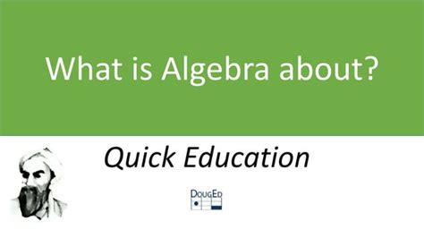 Simple Algebra Tutorial Ppt