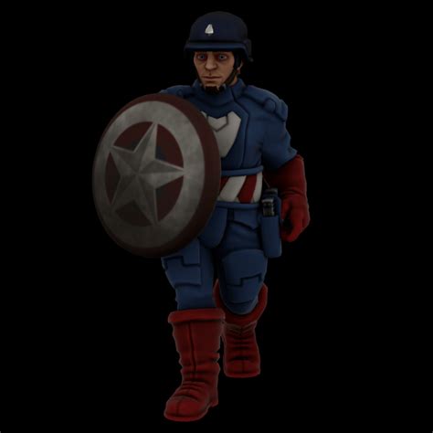 [the initiative] entry 8 captain america r heroforgeminis