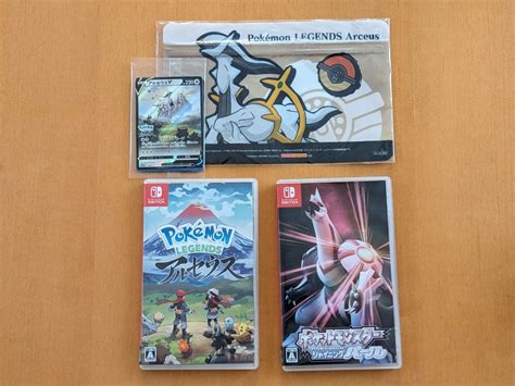 Yahooオークション Nintendo Switch ポケモンlegendsアルセウス ポ