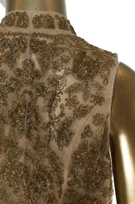 Vera Wang Embellished Top And Skirt Janet Mandell