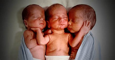 These Triplets Were Born Genetically Identical They Beat The Odds 200