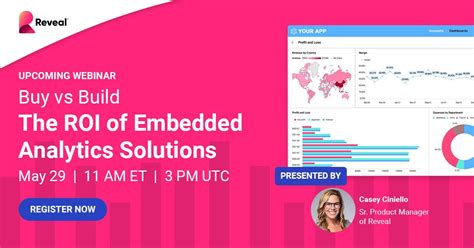 reveal on linkedin [webinar] embedded analytics build vs buy