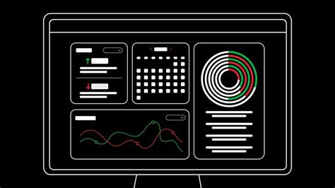 Premium Vector Sleek Dashboard Interface Display With Data