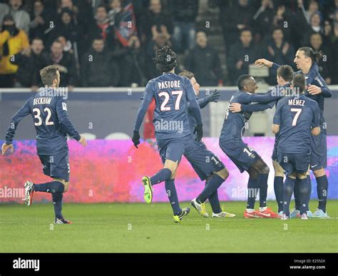 Paris Saint Germain Vs Montpellier Held At Parc De Princes Featuring