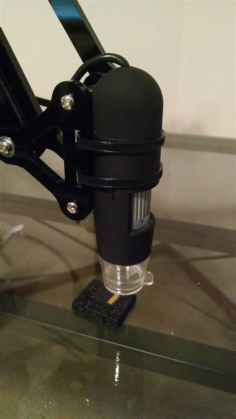 armed microscope