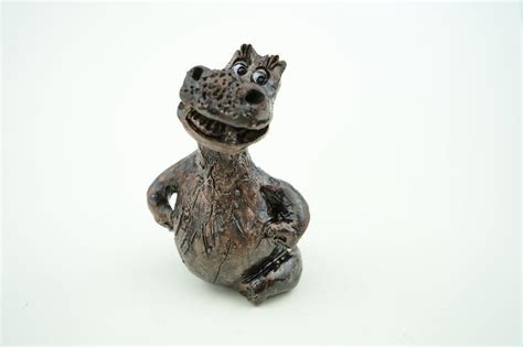 Статуэтка бегемотика керамика — цена 95 грн в каталоге Статуэтки Купить товары для дома и быта