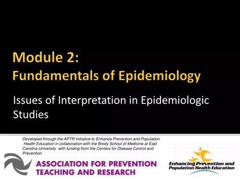 Ppt Module 2 Fundamentals Of Epidemiology Powerpoint Presentation