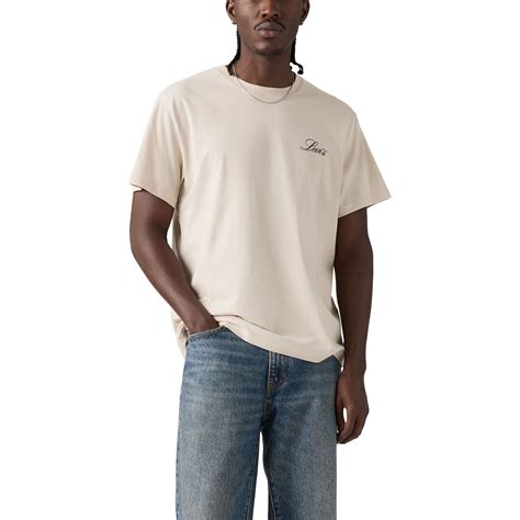 Levis Mens Relaxed Greetings From Graphic T Shirt Marks