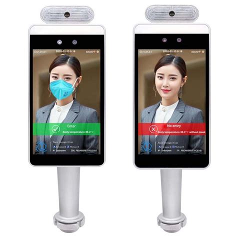 Most Popular 2020 Non Contact Wireless Infrared Body Temperature Face Recognition Temperature