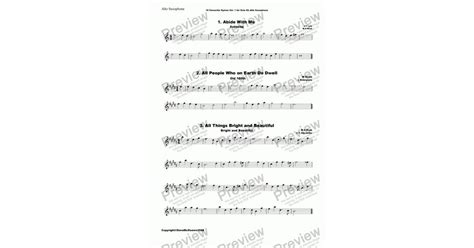 16 Favourite Hymns Vol1 For Solo Alto Saxophone And Piano Buy Pdf
