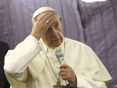 Pope Francis Apologizes To Sexual Abuse Victims Onboard His Flight From