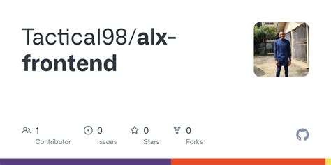 GitHub Tactical Alx Frontend