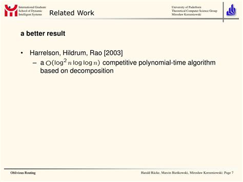 Ppt A Practical Algorithm For Constructing Oblivious Routing Schemes