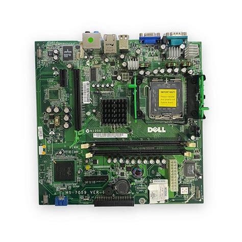 Placa Mãe Ddr2 Desktop Dimensão 4700c Ms 7059 Loja Paulicomp