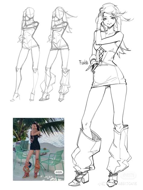 Pin by 漫飞 on 人物 Drawing poses Art reference poses Anime poses reference