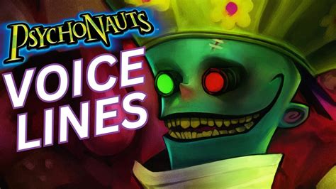 Psychonauts Dr Loboto Voice Lines Youtube