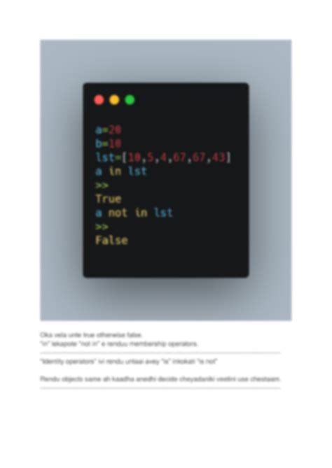 SOLUTION Operators In Python Studypool