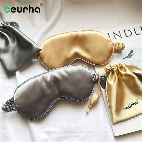 100 Natural Silk Soft Sleep Mask Sleeping Eye Mask Eyeshade Cover