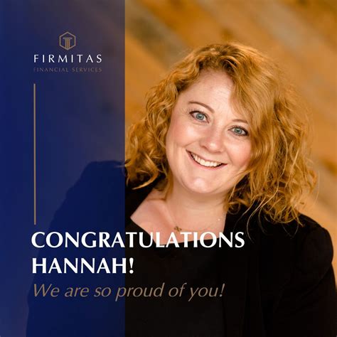 Firmitas Financial Services Ltd On Linkedin Congratulations Financialadviser