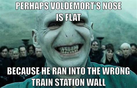 Why Voldemorts Nose Is Flat Rharrypotter