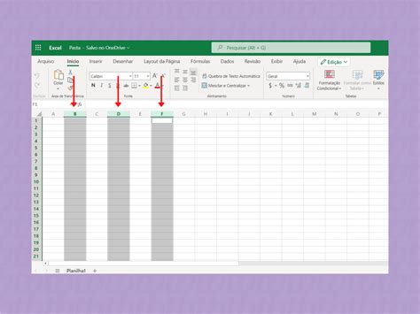 como selecionar todas as células em uma planilha do excel aplicativos