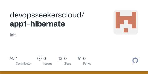 Github Devopsseekerscloudapp1 Hibernate Init