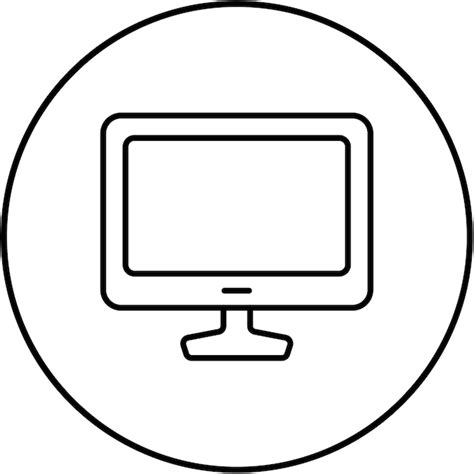 스마트 Tv 아이콘 프리미엄 벡터