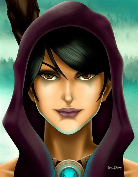 Artstation Morrigan Dragon Age Fan Art