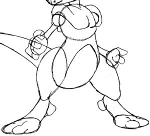 How To Draw Mewtwo From Pokemon With Easy Step By Step Drawing Tutorial How To Draw Step By