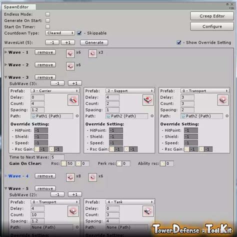 u3d插件 tower defense toolkit 4 tdtk 4 v4 1 1同步更新 虎窝淘