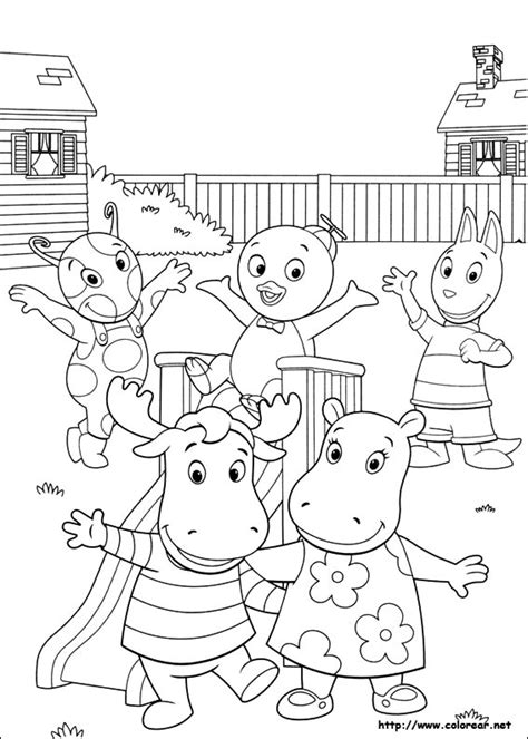 Imagenes De Los Backyardigans Para Imprimir Y Colorear Imagui