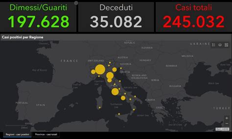 Il Bollettino Del Coronavirus In Italia Oggi