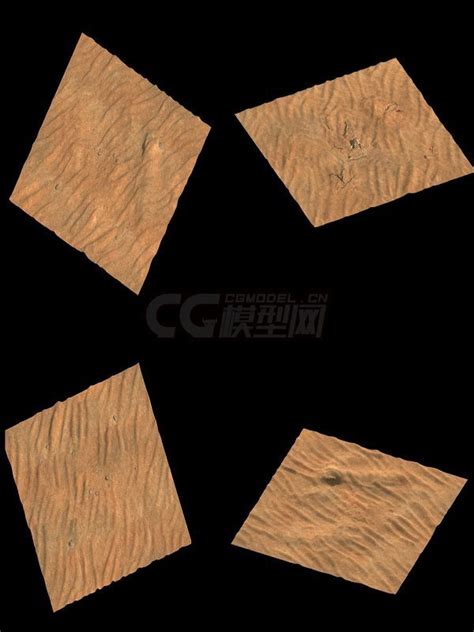 沙漠地形模型 自然场景模型库 模型下载 Cg模型网