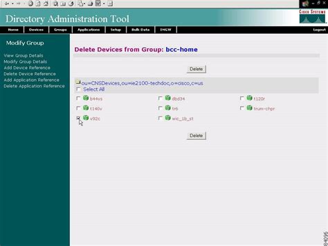 Cisco CNS Configuration Engine Administrator Guide Directory Administration Tool Cisco