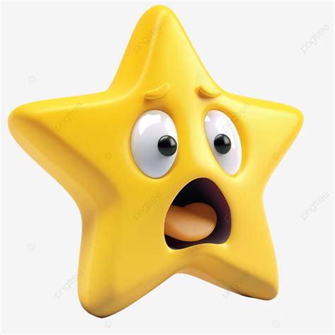 놀란 만화 노란색 별 만화 노란 별 놀란 Png 일러스트 및 이미지 에 대한 무료 다운로드 Pngtree